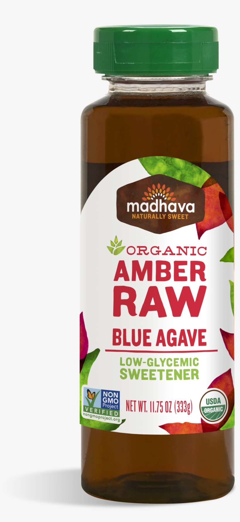 Organic Amber Raw Agave - Madhava Organic Amber Raw Blue Agave PNG ...