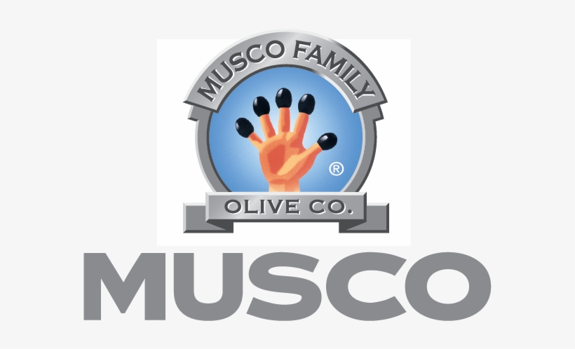 Musco Olive Logo Musco Family Olive Co. Olives, Stuffed Manzanilla,