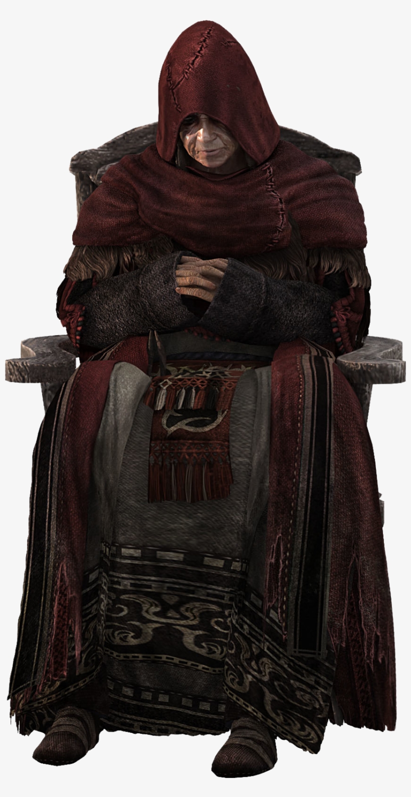 Old Lady Render - Dark Souls 2 Firekeeper PNG Image | Transparent PNG ...