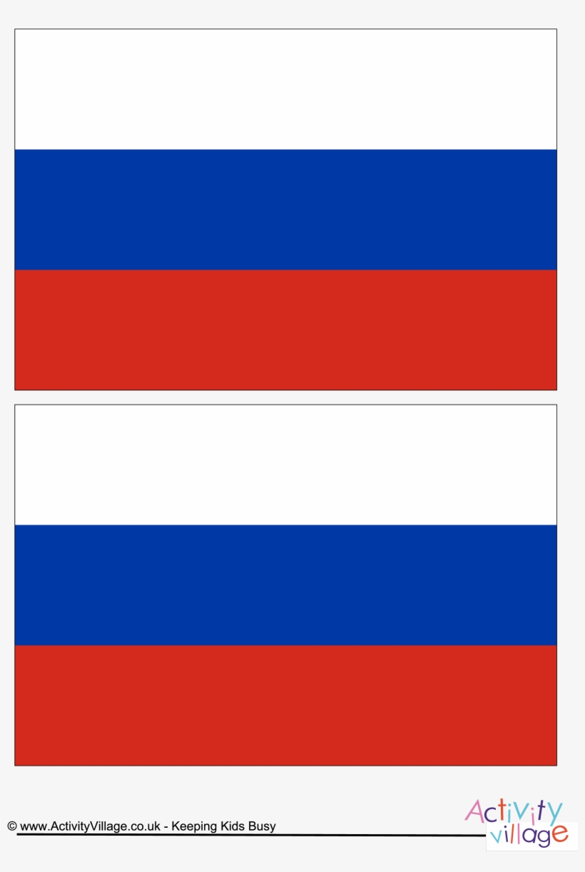 Download Download This Free Printable Russia Template A4 Flag, - Flag ...