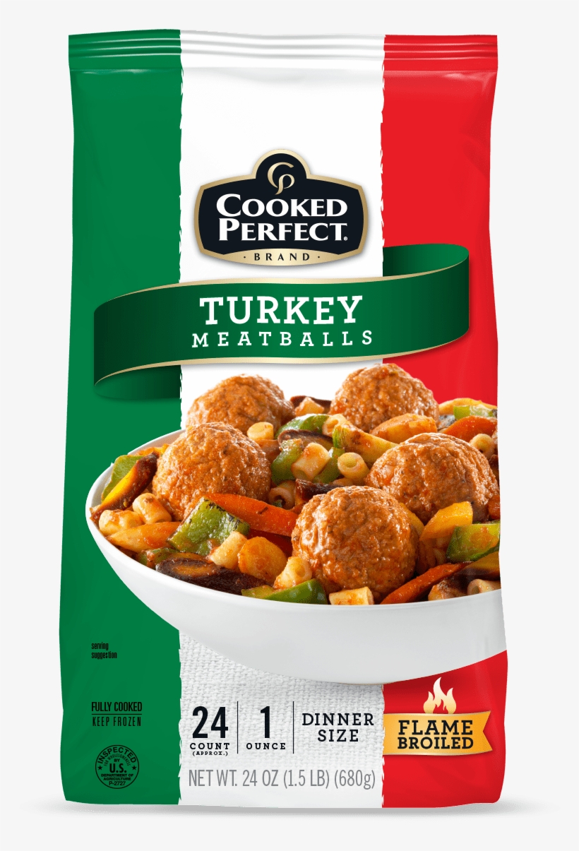 Cooked Perfect Turkey Meatballs - Frozen Angus Beef Meatballs PNG Image ...