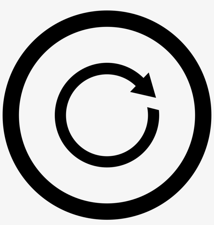 Refresh Circular Arrow In A Circle Comments - Facebook Icon In Circle ...