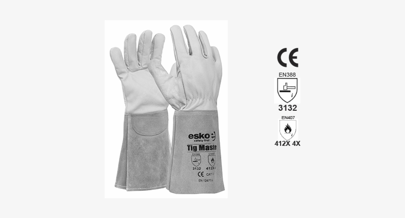 Tig Master Tig Welders 39cm - Welding Glove Tuff Hide En388 PNG Image ...