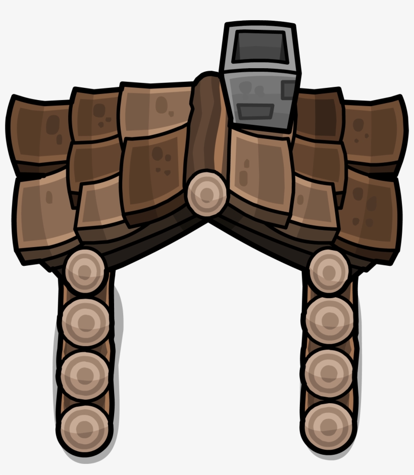 Log Cabin Sprite 002 - Cartoon PNG Image | Transparent PNG Free ...