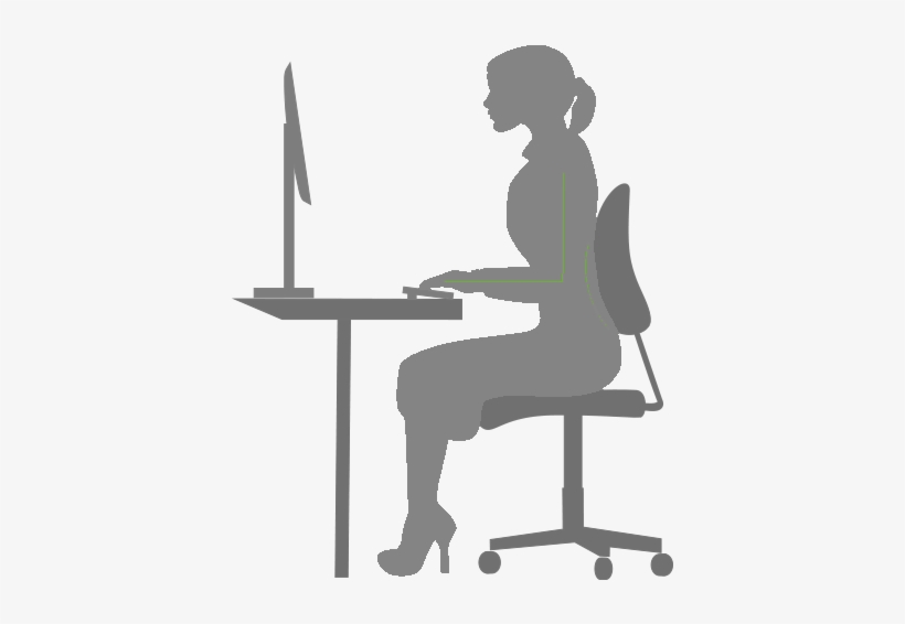 Download Active Sitting And Good Postures - Sitting At Desk Posture ...