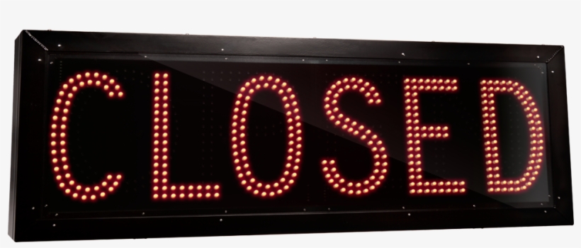 Download Open/closed Led Lane Control Sign - Road | Transparent PNG ...