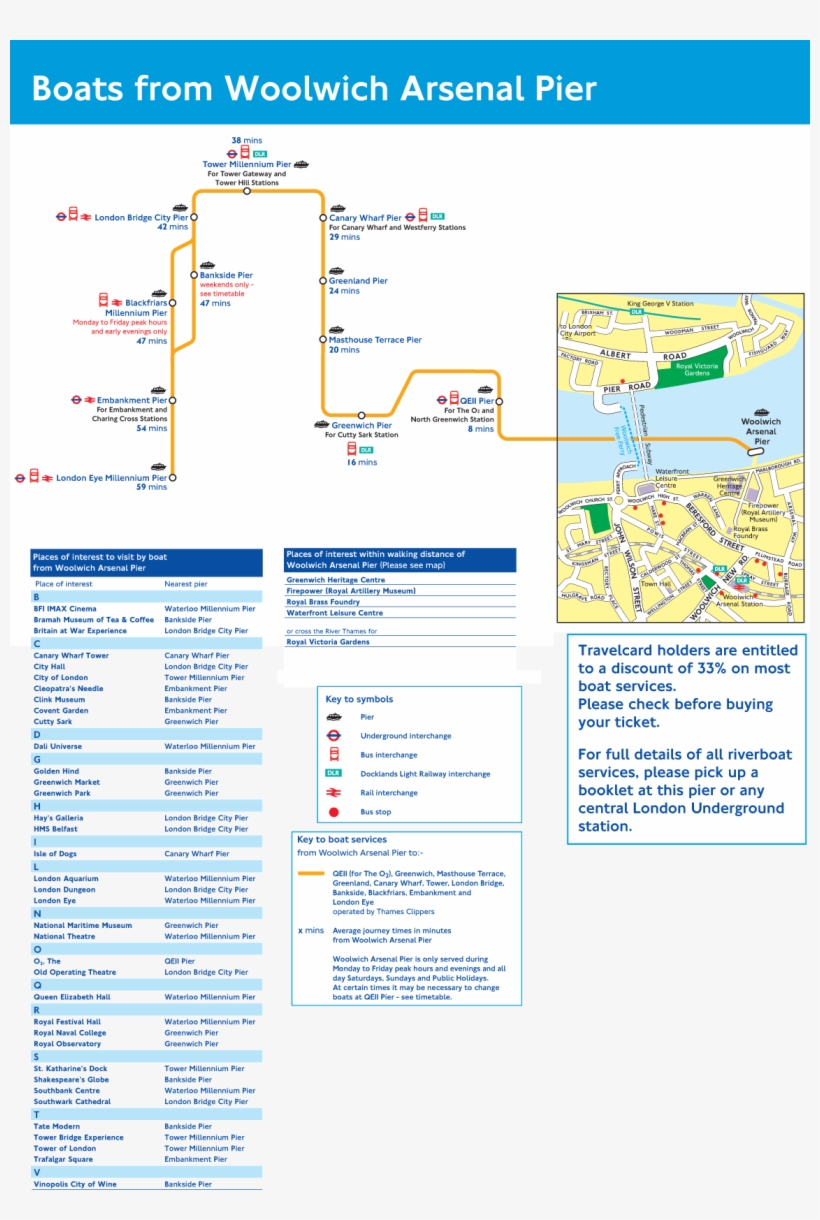 Woolwich Arsenal Pier Route Map - Woolwich Arsenal Pier PNG Image ...