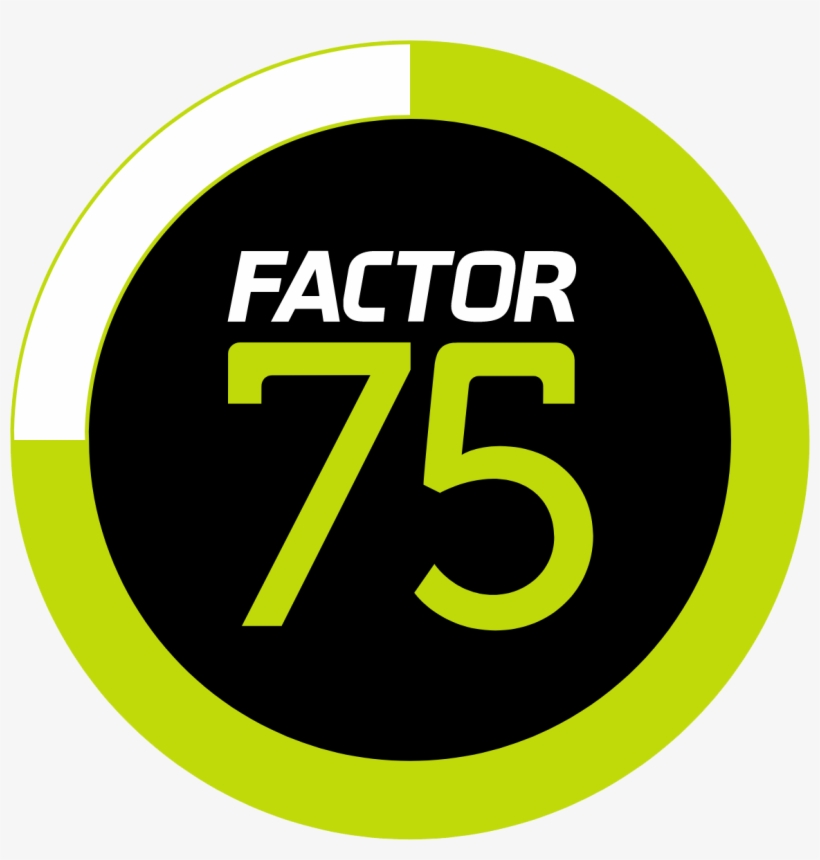 Factor 75 Logo PNG Image | Transparent PNG Free Download on SeekPNG