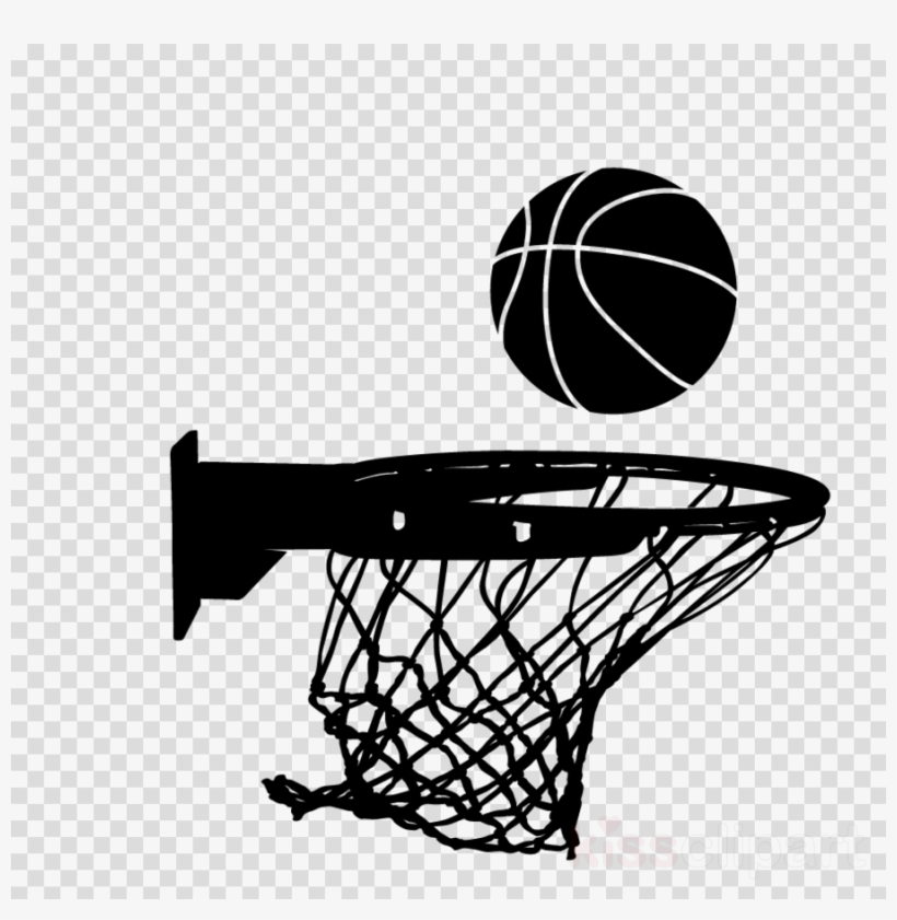 Design With Vinyl Basketball Hoops Wall Decal Clipart - Design With ...