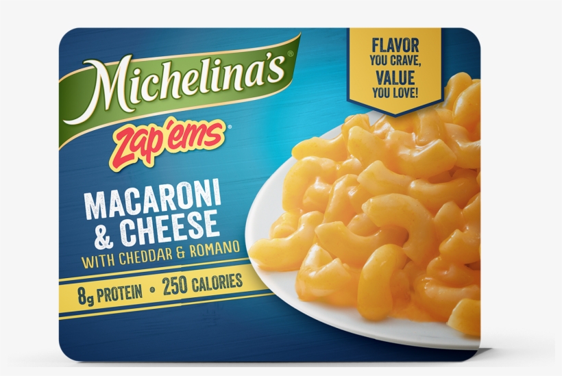 Zap'ems Macaroni & Cheese With Cheddar And Romano - Michelinas Zap 'ems ...