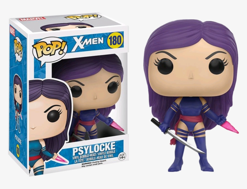 Psylocke Pop Vinyl Figure - Psylocke Funko Pop PNG Image | Transparent ...