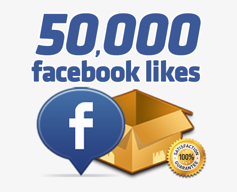 50,000 Facebook Likes - 250 Facebook Likes PNG Image | Transparent PNG ...