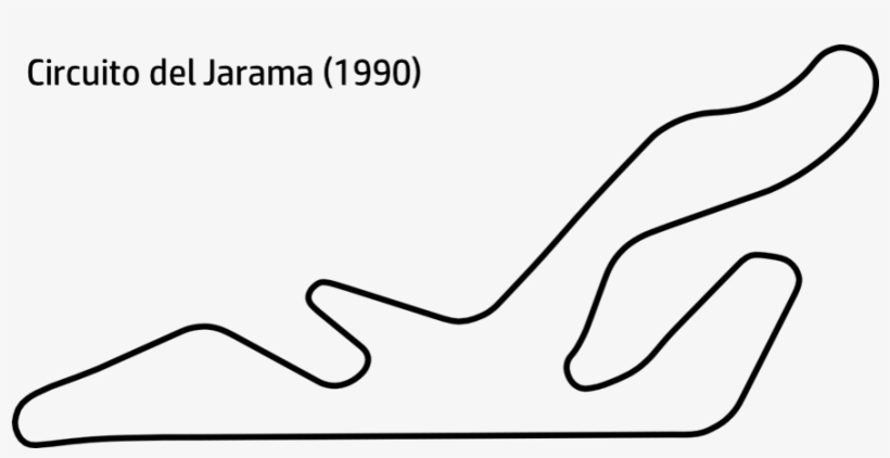 Circuito Del Jarama - Line Art PNG Image | Transparent PNG Free ...