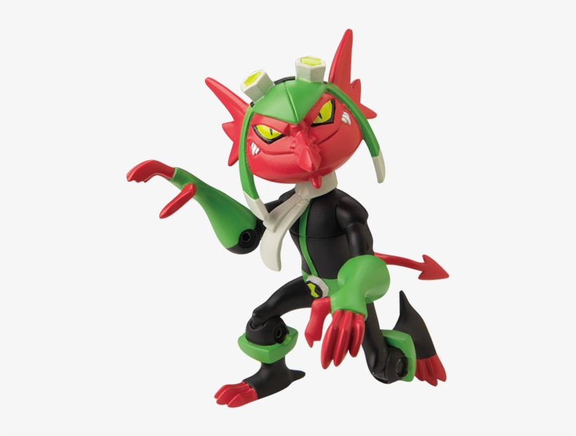 Jury Rigg Toy - Ben 10 Red Alien PNG Image | Transparent PNG Free ...