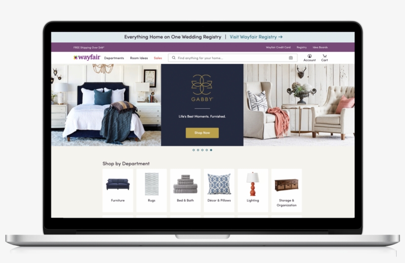 Among Consumers, Wayfair Is A Well-known Brand - Macbook With Facebook ...