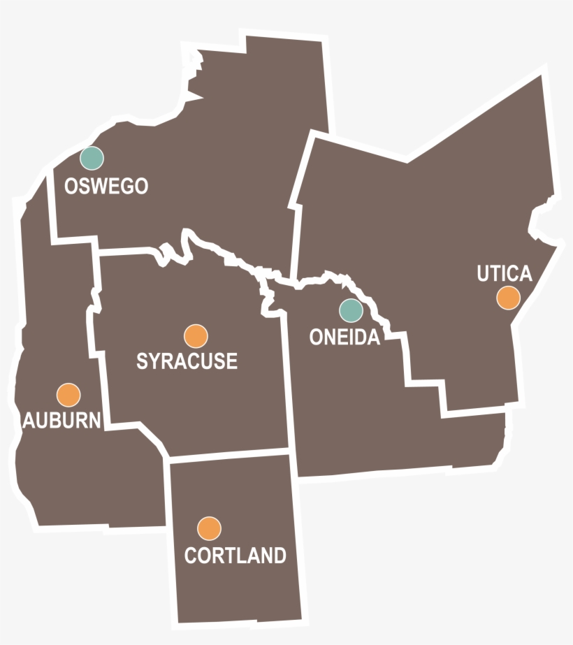 Map Of Complete Streets Policies For Cny Cities - Map PNG Image ...