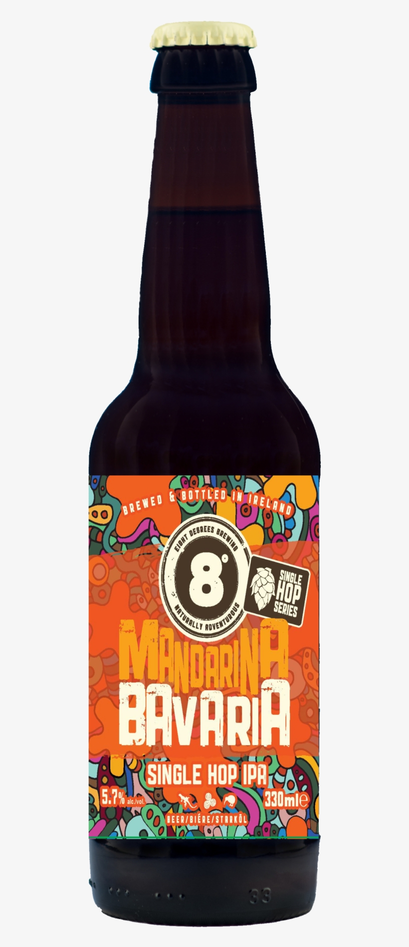 Mandarina Bavaria Single Hop Ipa - 8 Degrees Single Hop Series ...