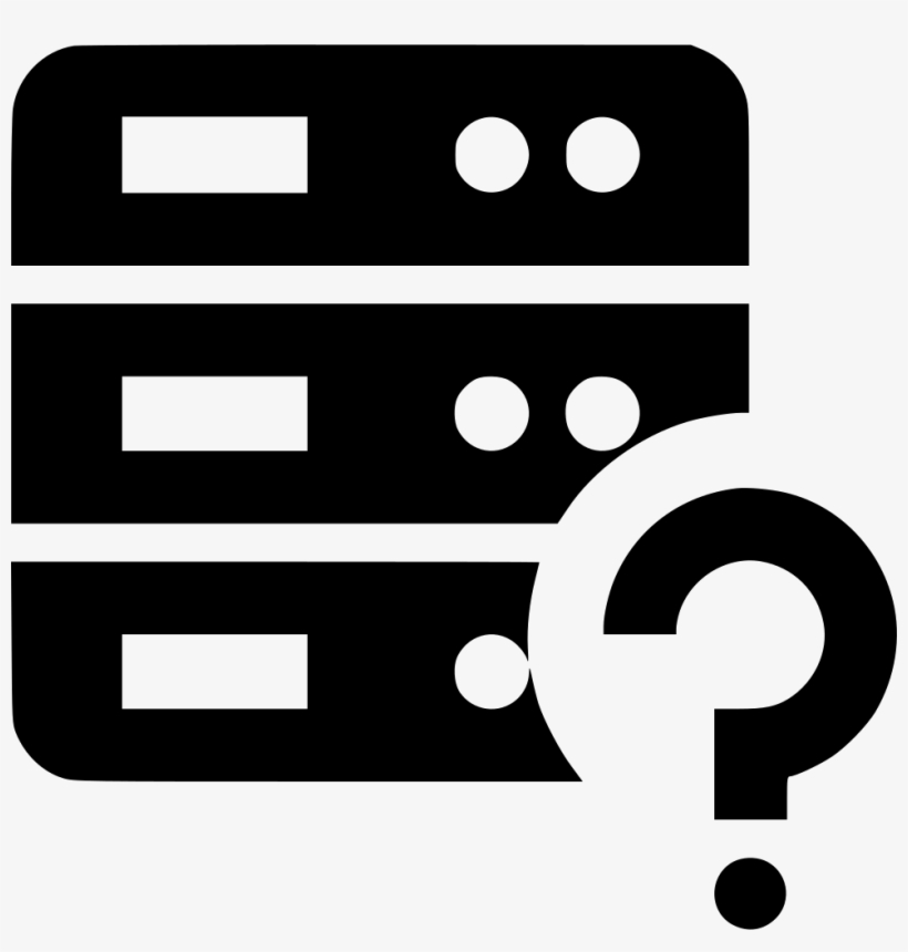 Question Mark Comments - Server Check Icon PNG Image | Transparent PNG ...