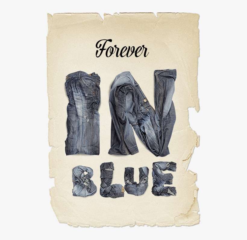 Download Jeans Dark Blue Pants Font - Jeans Fonts | Transparent PNG ...