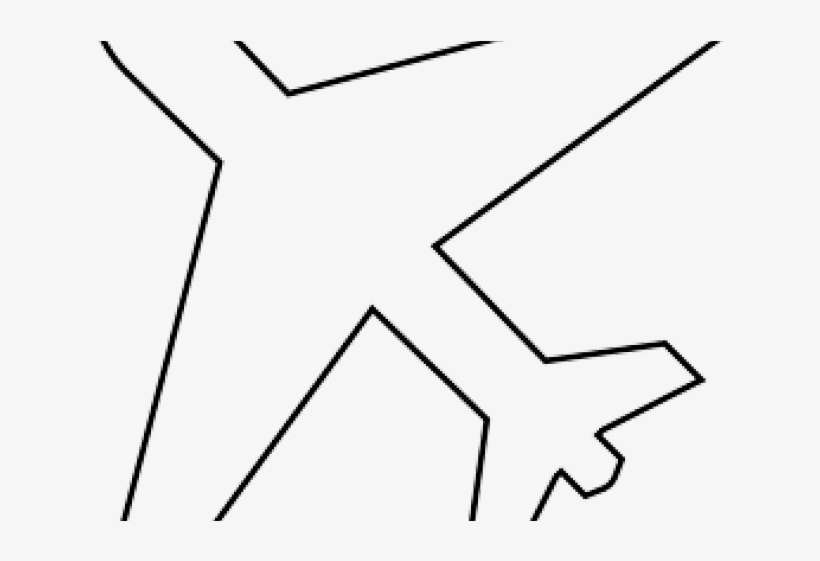 Plane Outline Clip Art PNG Image | Transparent PNG Free Download on SeekPNG
