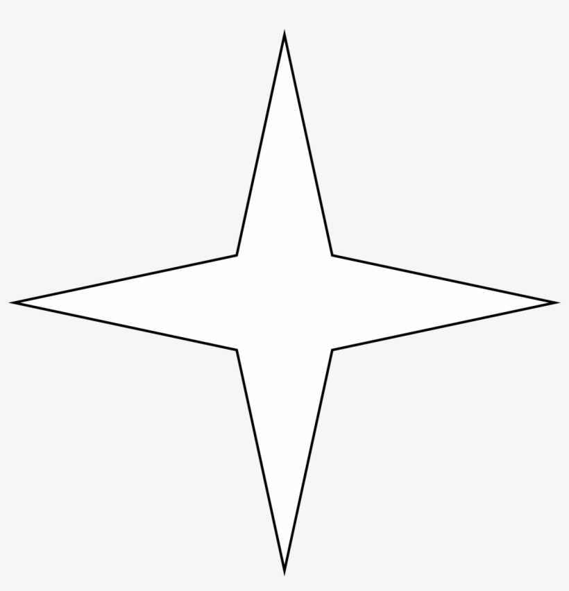 Download 4 Point Star - Portable Network Graphics | Transparent PNG ...