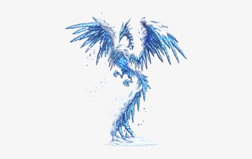 Ice Phoenix - Spectral Phoenix PNG Image | Transparent PNG Free ...