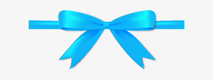 Light Blue Bow Ribbon Icon Vector Data - Light Blue Ribbon Bow PNG Image | Transparent PNG Free ...