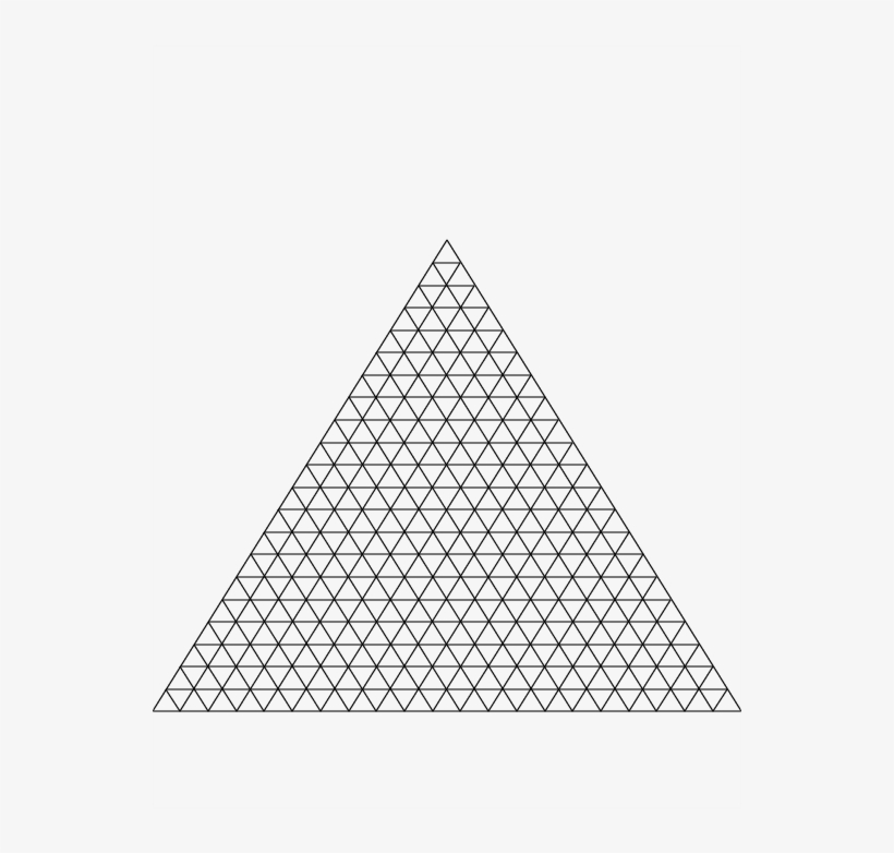 Download A Png Image Of A Triangular Line Grid - Triangle Coordinate ...