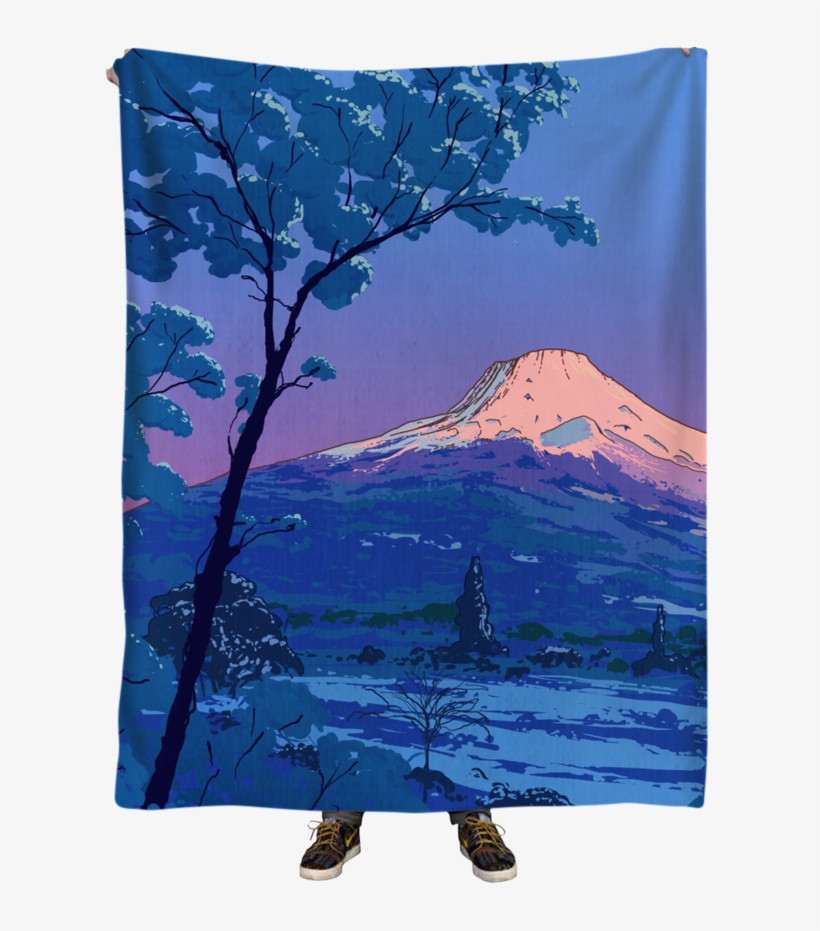 Mount Fuji Blanket - Mount Fuji PNG Image | Transparent PNG Free ...