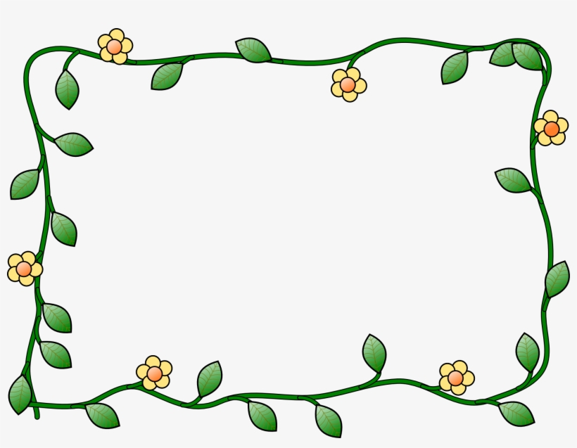 Text Box Frame Png Photos - Flower Frame Clipart PNG Image ...