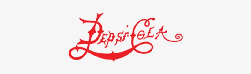 Download The Original Pepsi Cola Logo Was A Simple Cursive Red - Pepsi ...