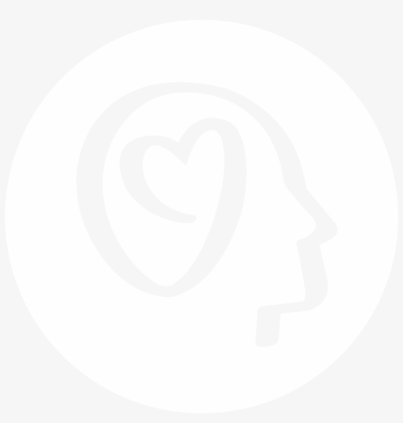 Icon Strong Minds White - Circle PNG Image | Transparent PNG Free ...