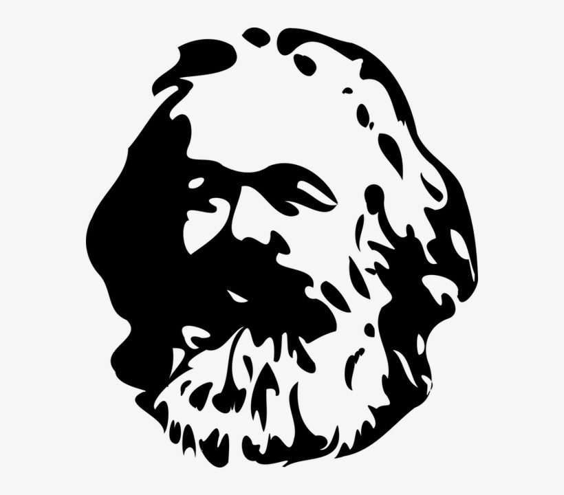 Heavy Chains Of Communism Shall Bind You - Karl Marx Icon PNG Image ...