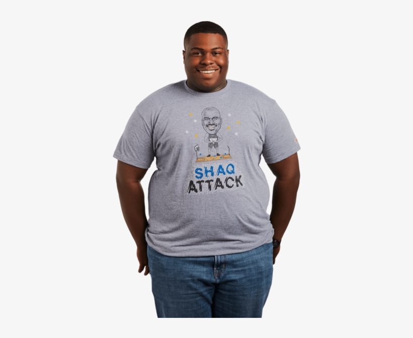 Shaq Attack Shaquille O'neal Nba All-star Basketball - Active Shirt PNG ...