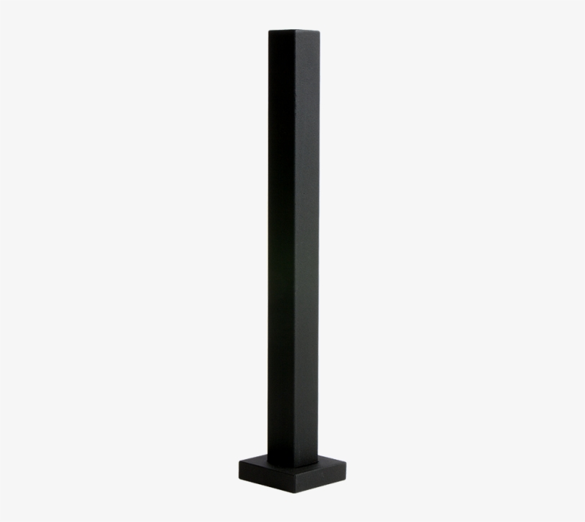 48" Black Steel Tower Pedestal - Column PNG Image | Transparent PNG ...