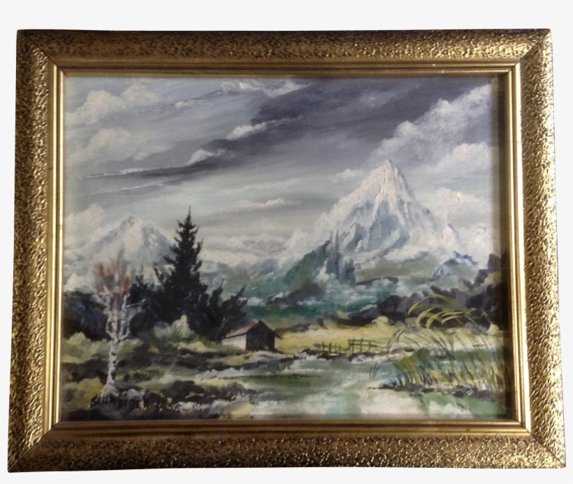 Mountain Outline - Painter Schneider Landscapes PNG Image | Transparent ...