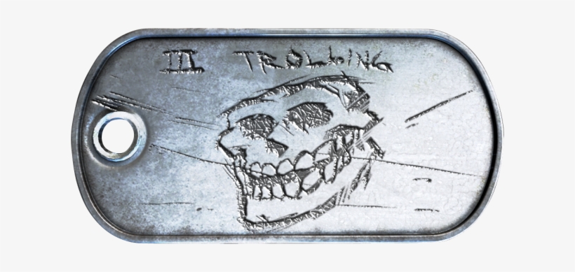 Trollface Dog Tag - Battlefield Dog Tags PNG Image | Transparent PNG ...