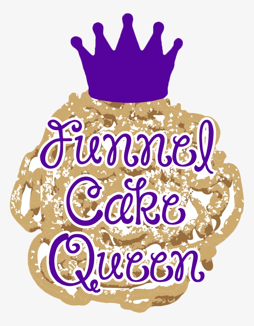 Funnel Cake Queen Logo Header Text - Logo PNG Image | Transparent PNG ...