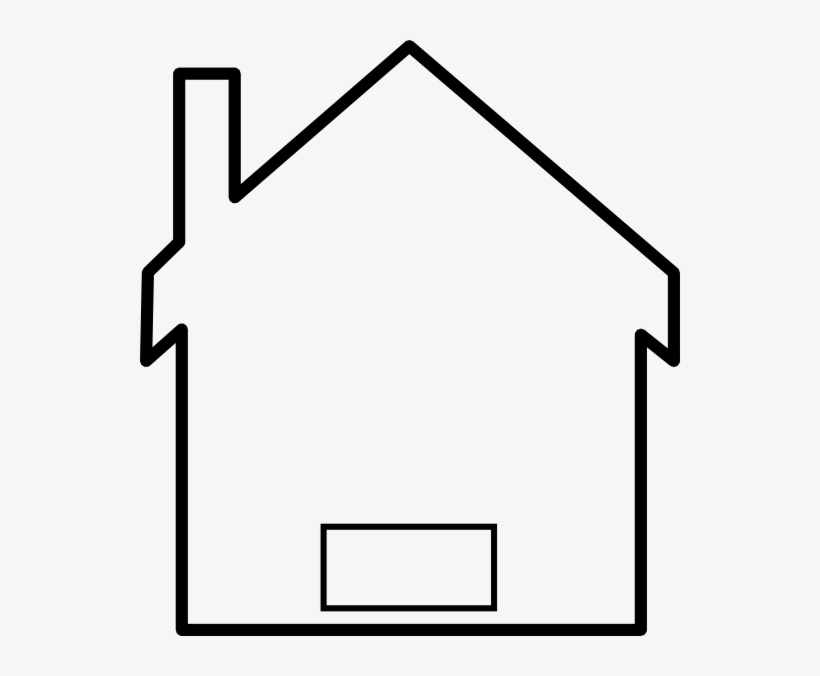 Small - House Outline Clip Art PNG Image | Transparent PNG Free ...