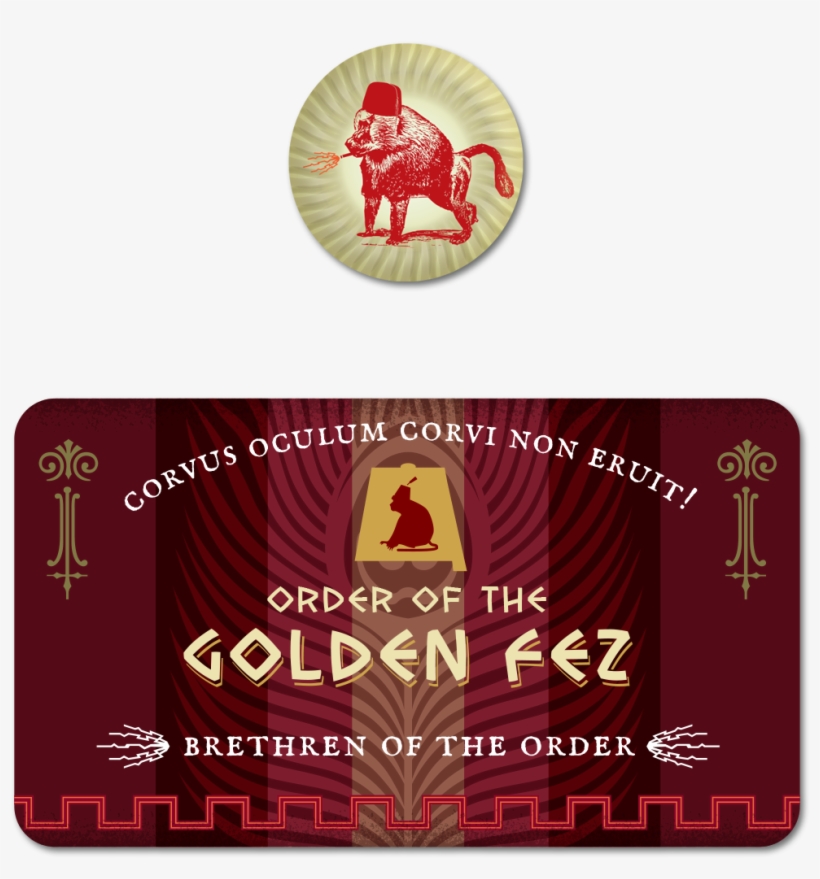 Image Of Order Of The Golden Fez Low Fez - Fez PNG Image | Transparent ...