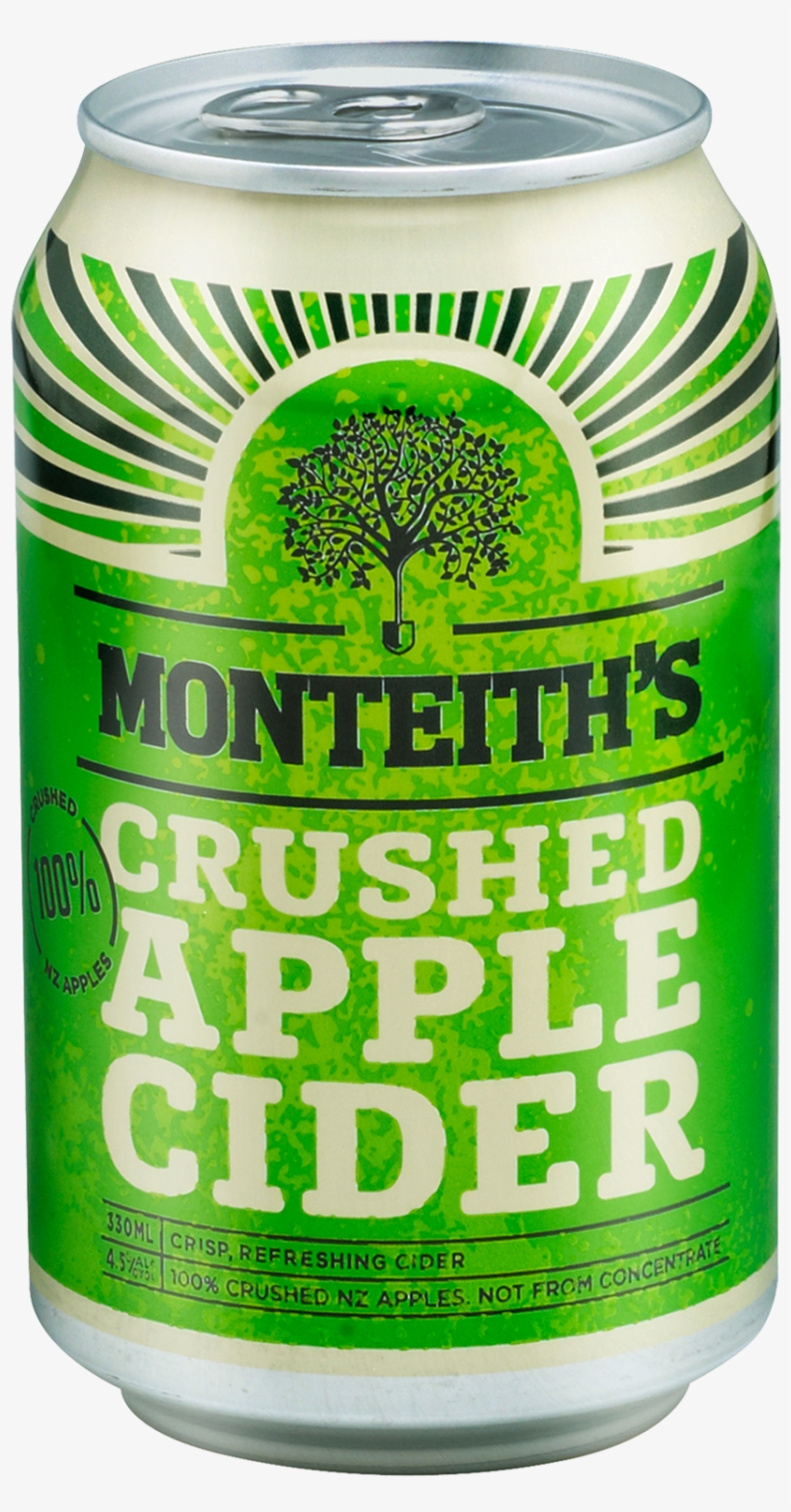 Monteiths Apple Cider Cans - Monteith's Crushed Apple Cider Cans 10 ...