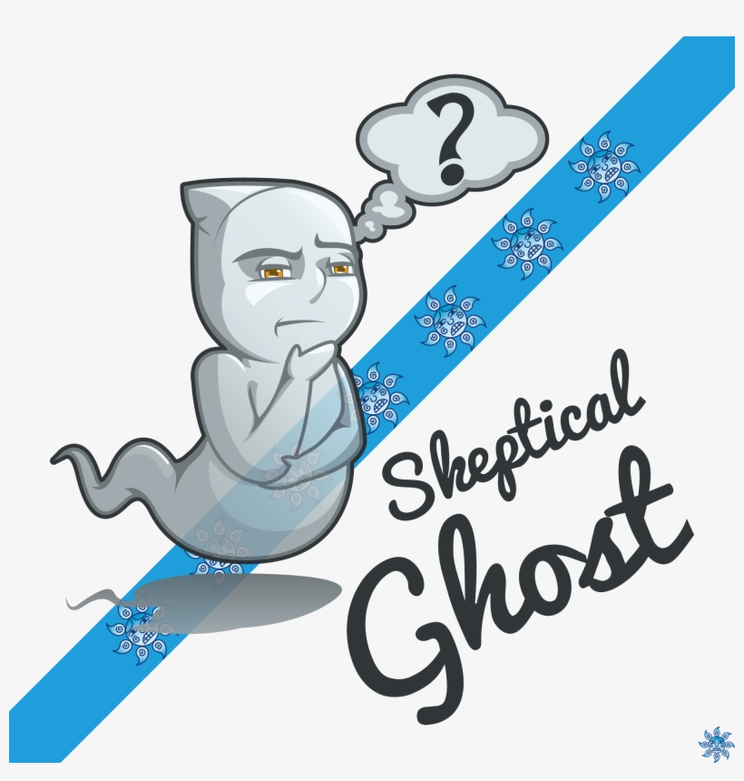 Skeptical Ghost Logo - Skeptical Ghost PNG Image | Transparent PNG Free ...