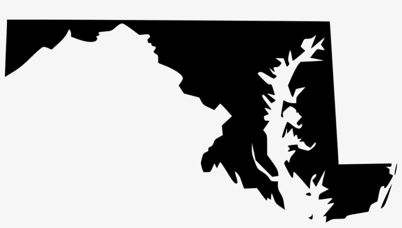 Md Svg Png Icon - Maryland State Silhouette PNG Image | Transparent PNG ...