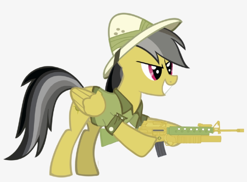 Daring Do With Her M16 - Daring Do PNG Image | Transparent PNG Free ...