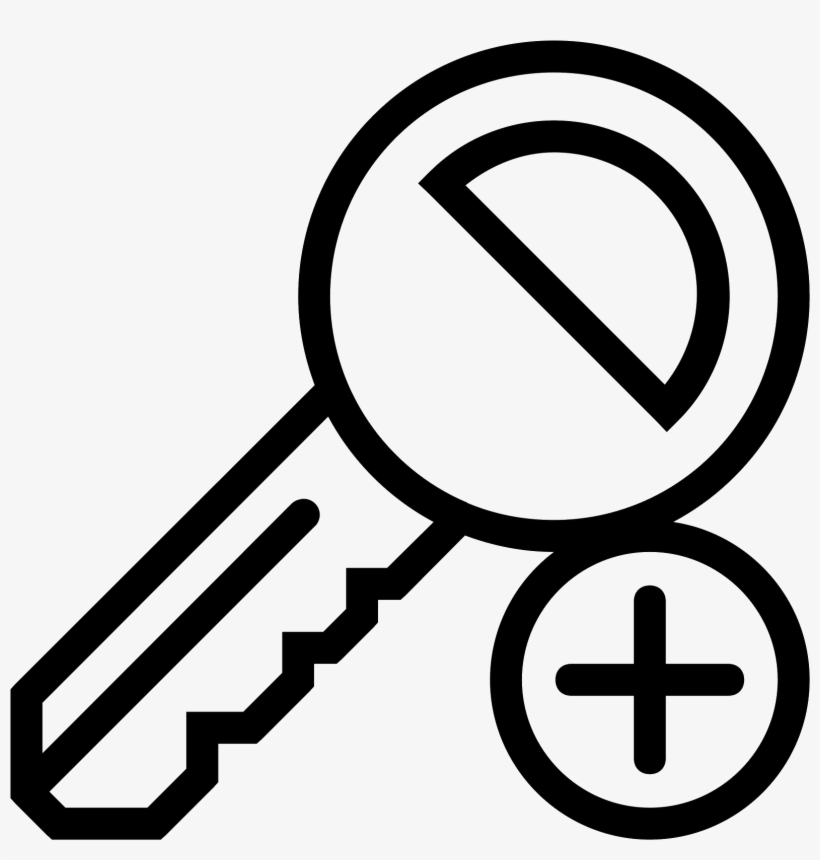 Add Key Icon - Add Text Icon Png PNG Image | Transparent PNG Free ...