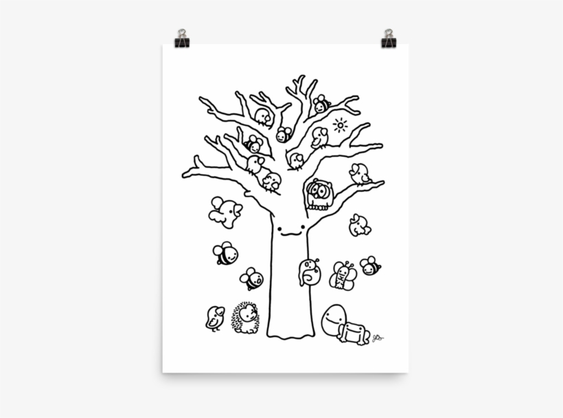 Tree Print - Jomny Sun Tree PNG Image | Transparent PNG Free Download ...