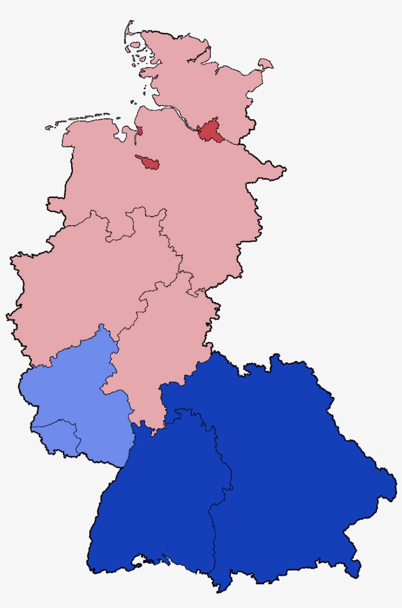 Download West German Federal Election - 1998 German Election Map ...