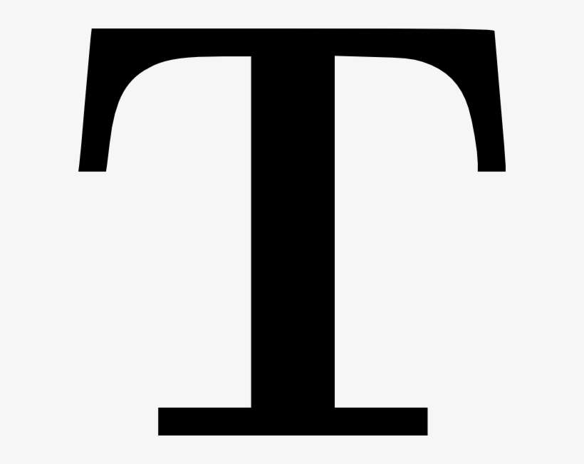 Drawing Vector Letter - T Clip Art PNG Image | Transparent PNG Free ...