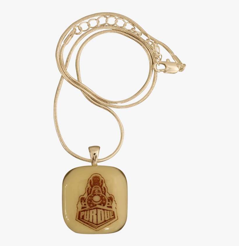 Purdue University Glass Necklace - Purdue Boilermakers Necklace With ...