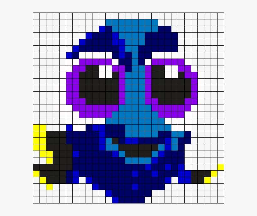 Baby Dory Perler Bead Pattern / Bead Sprite - Film PNG Image ...